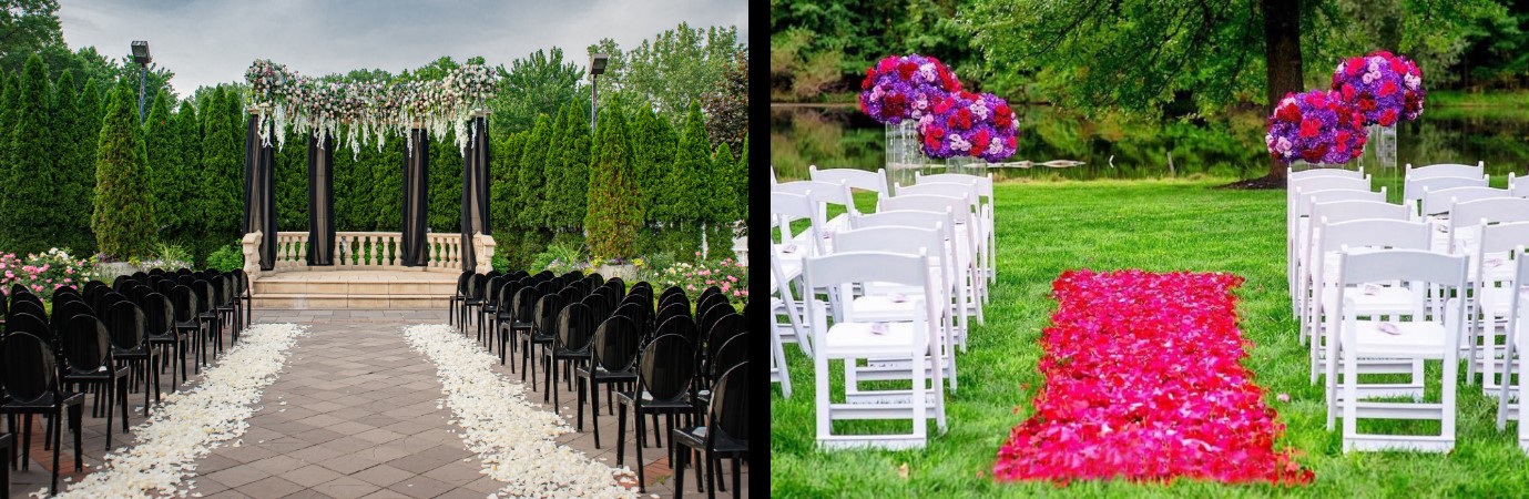 Make A Grand Entrance With The Perfect Wedding Aisle Markers ...